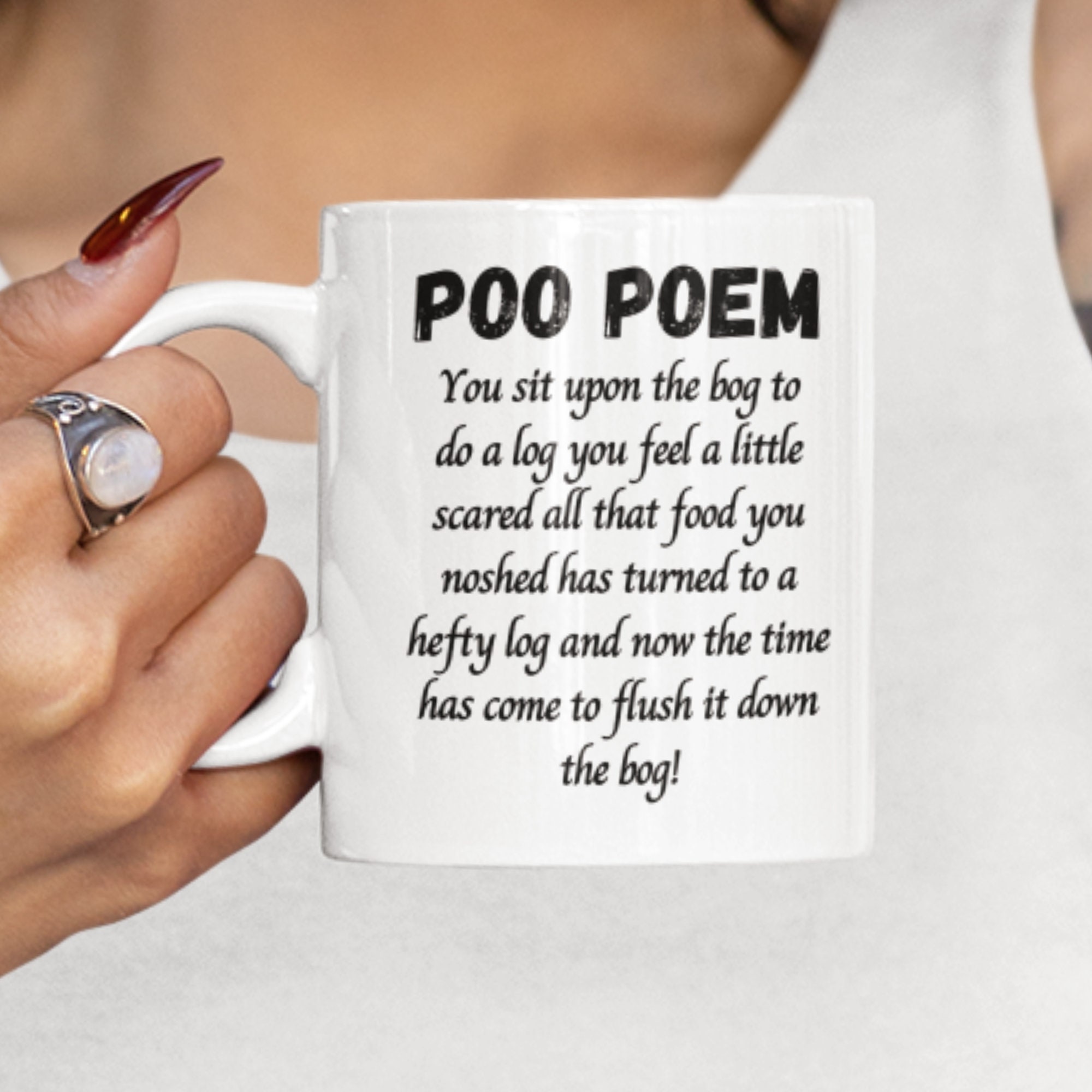 Poo Mug, Leaving Gift, Workmate Rude Mug, Colleague Gift, Toilet Joke ...