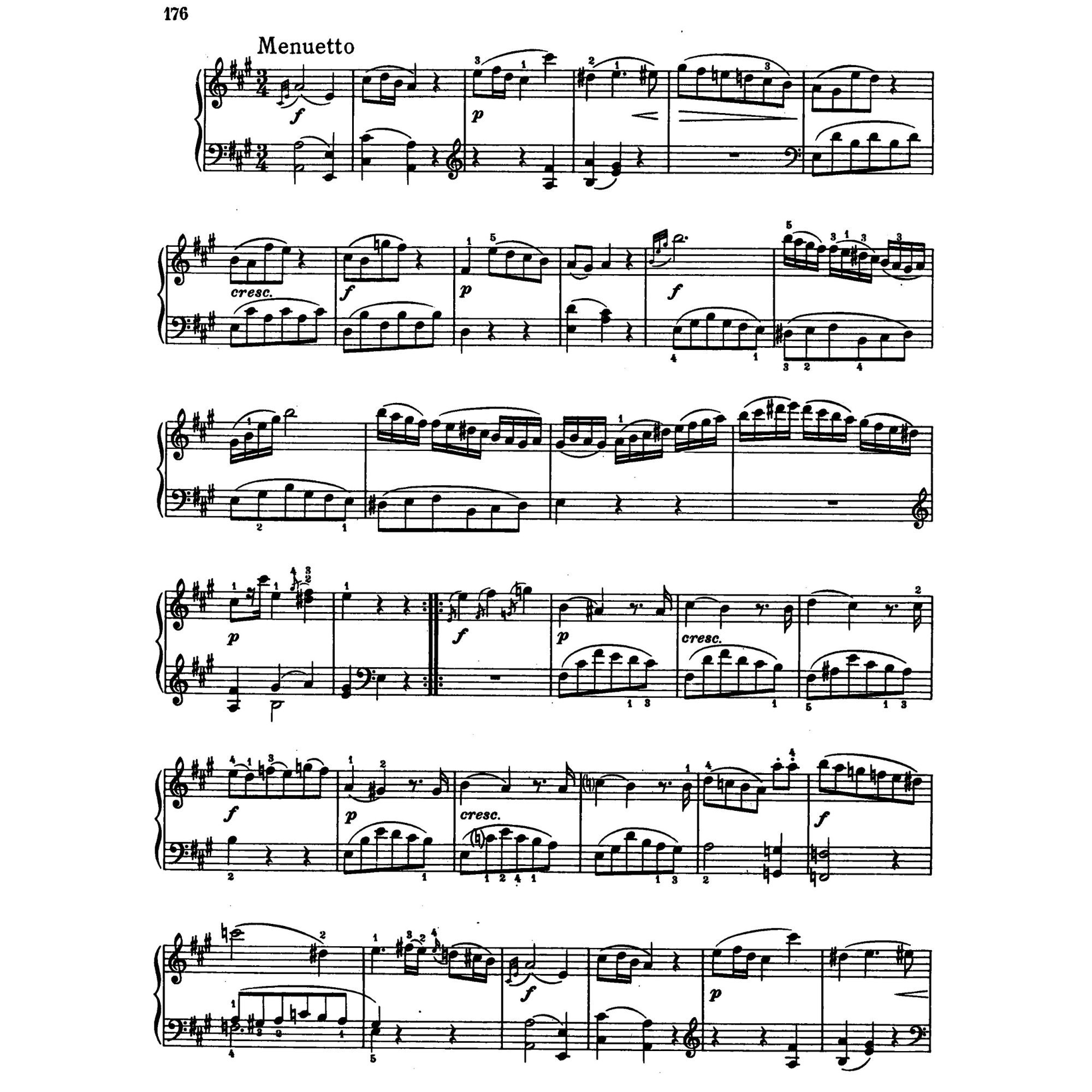 Mozart Sonata No 11 K331 complete All Three Movements Wolfgang Amadeus ...