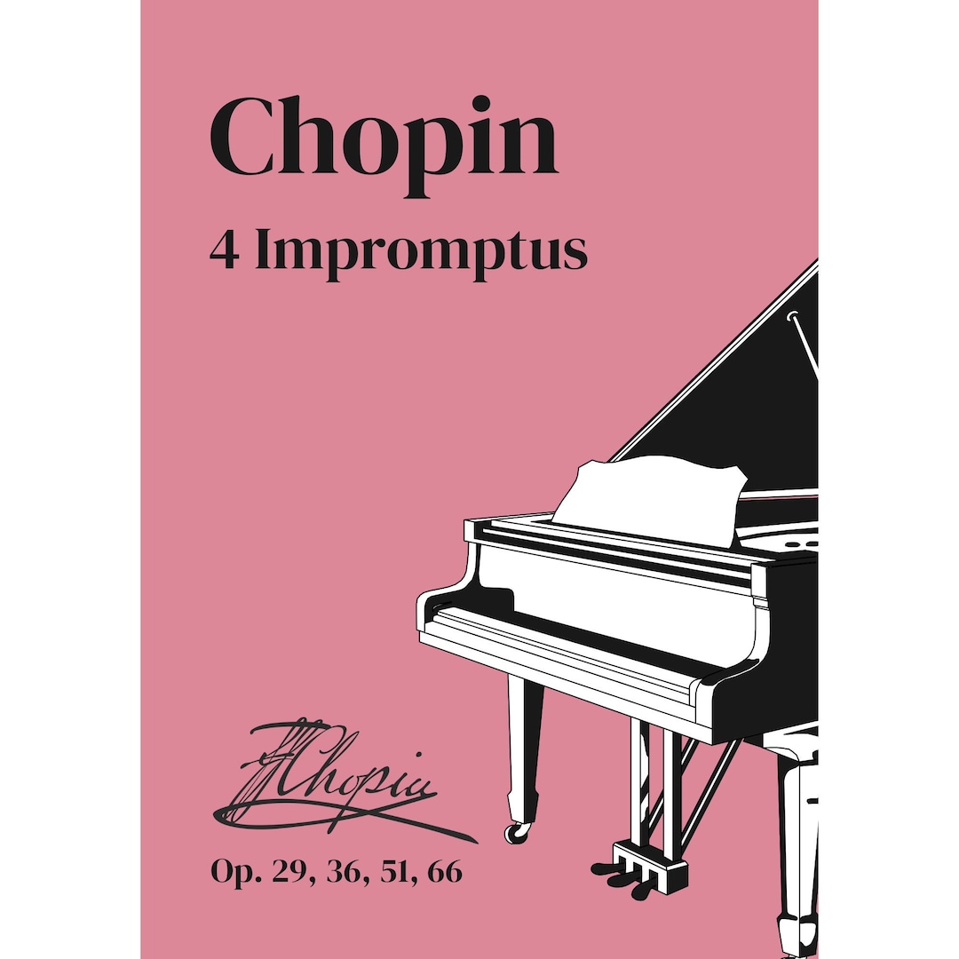 Chopin Impromptu Complete Op 29 Op 31 Op 51 Op 66 Frederic Frédéric ...