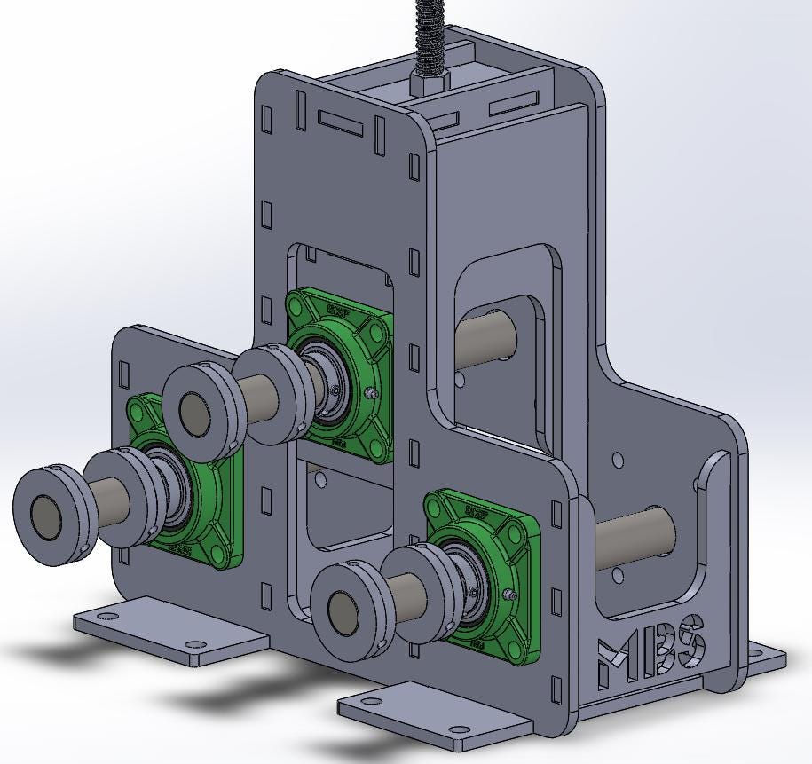 Portable 3 Roll Bending Machine DXF Files for Laser Plasma Cutting ...