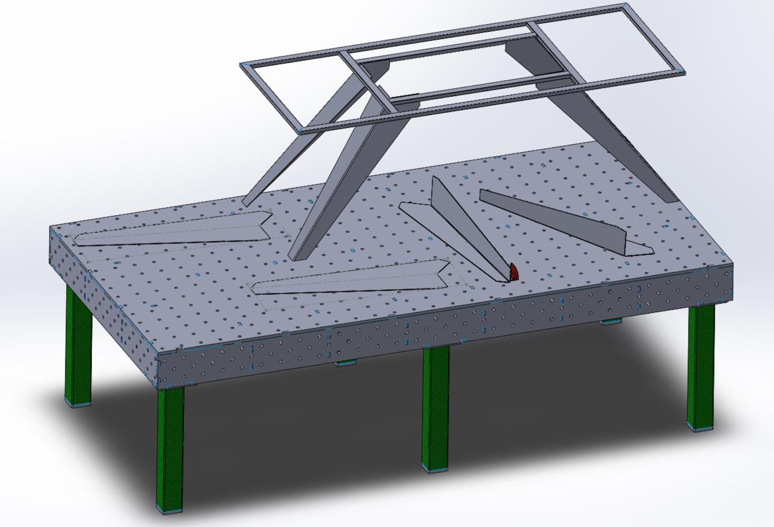 DXF Files for Cutting and Making Table Legs 2mm Sheet Metal Welding ...