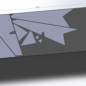 Plasma CNC DXF Files for Cutting and Making Table Legs From 3mm Sheet ...