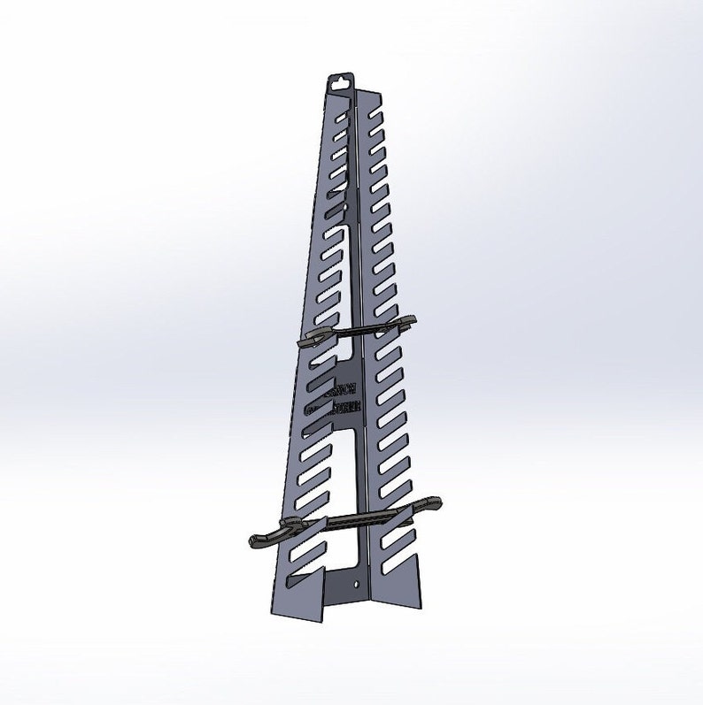 22 Pcs Wrench Holder Oranize Tools in Your Toolbox or Garage DXF Files ...