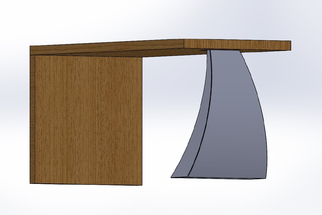 DXF Files for Cutting and Making Table Legs From 4mm Sheet Metal - Etsy