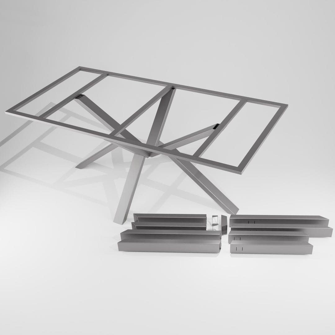 PDF Blueprints Igs Step DXF Files for Making a Table Base Model URBAN ...