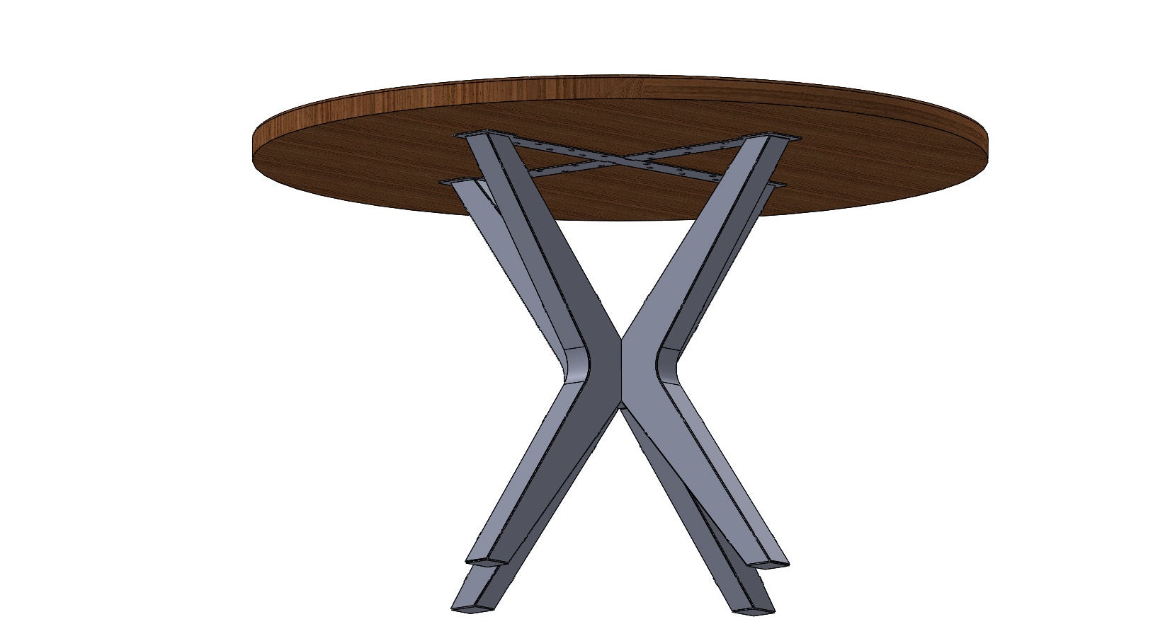 DXF Files for Cutting and Making Table Legs From2mm Sheet Metal - Etsy