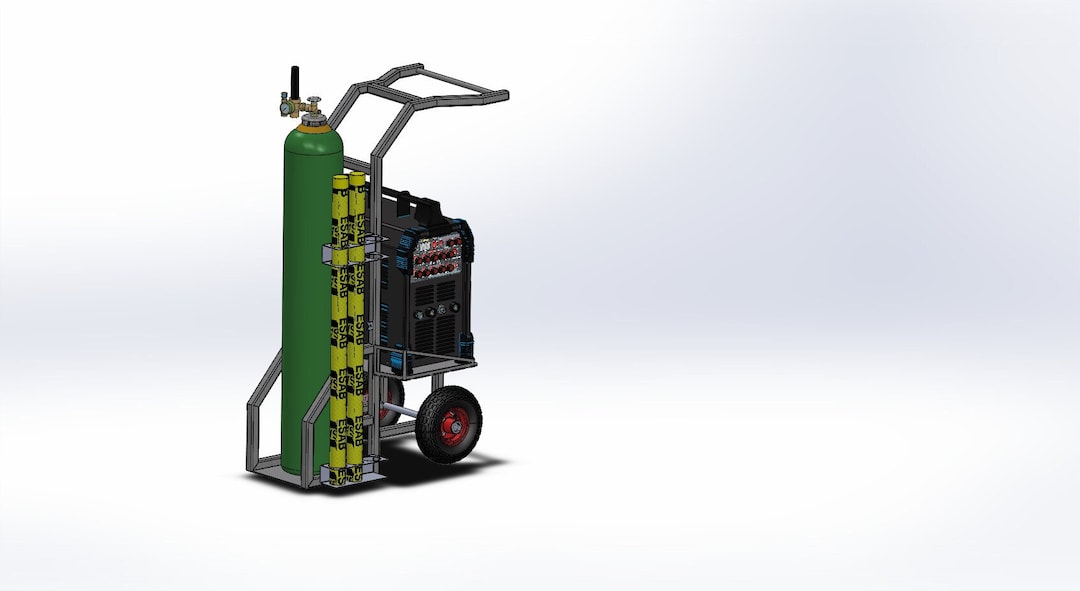Welding Cart Plans & DXF Plasma Cut Files DIY Kit - Etsy