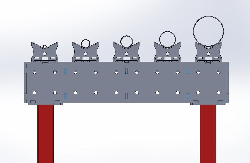 Pipe Support Prism for Welding Table DXF Plasma Cut Files - Etsy Australia