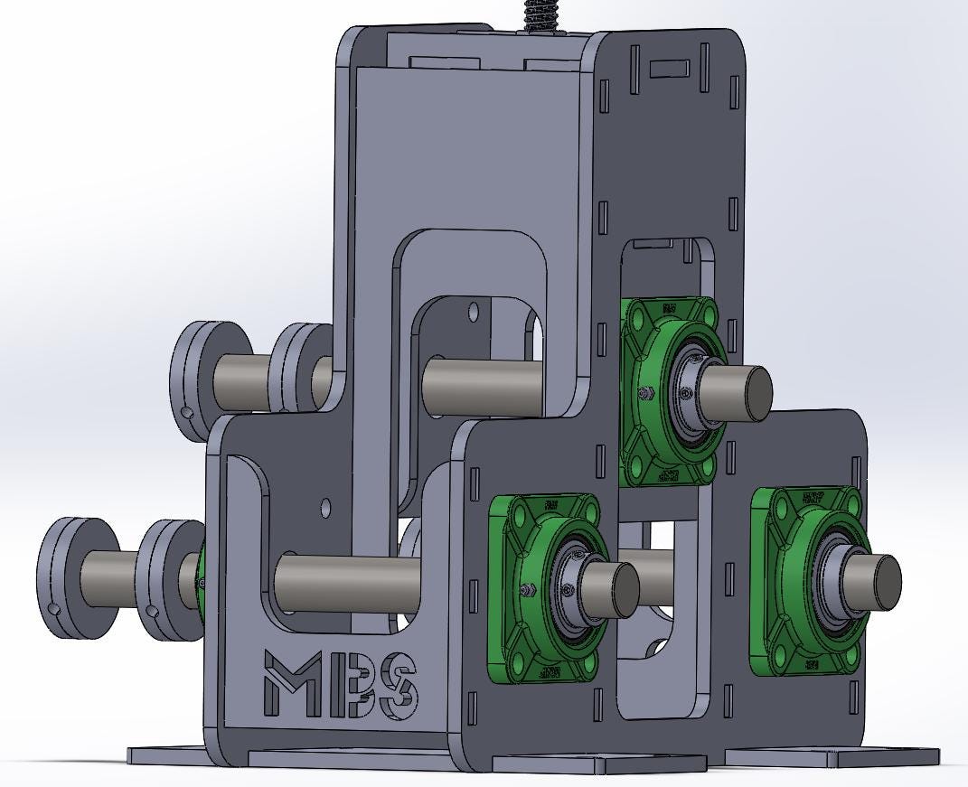 Portable 3 Roll Bending Machine DXF Files for Laser Plasma Cutting ...