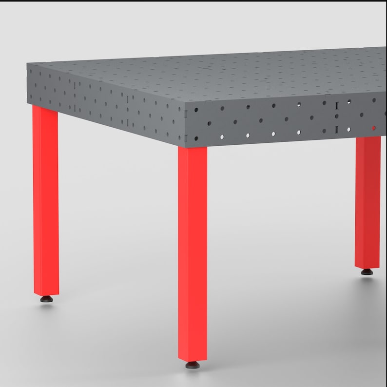 DIY Welding Table DXF Files 3x1.5m D16 10mm Thickness - Etsy
