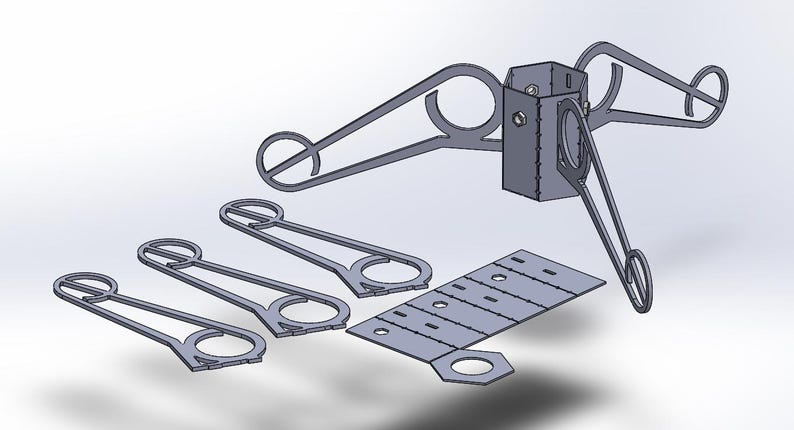 Christmas Tree Stand DXF CNC Project - Metal Tree Holder, Laser Plasma ...