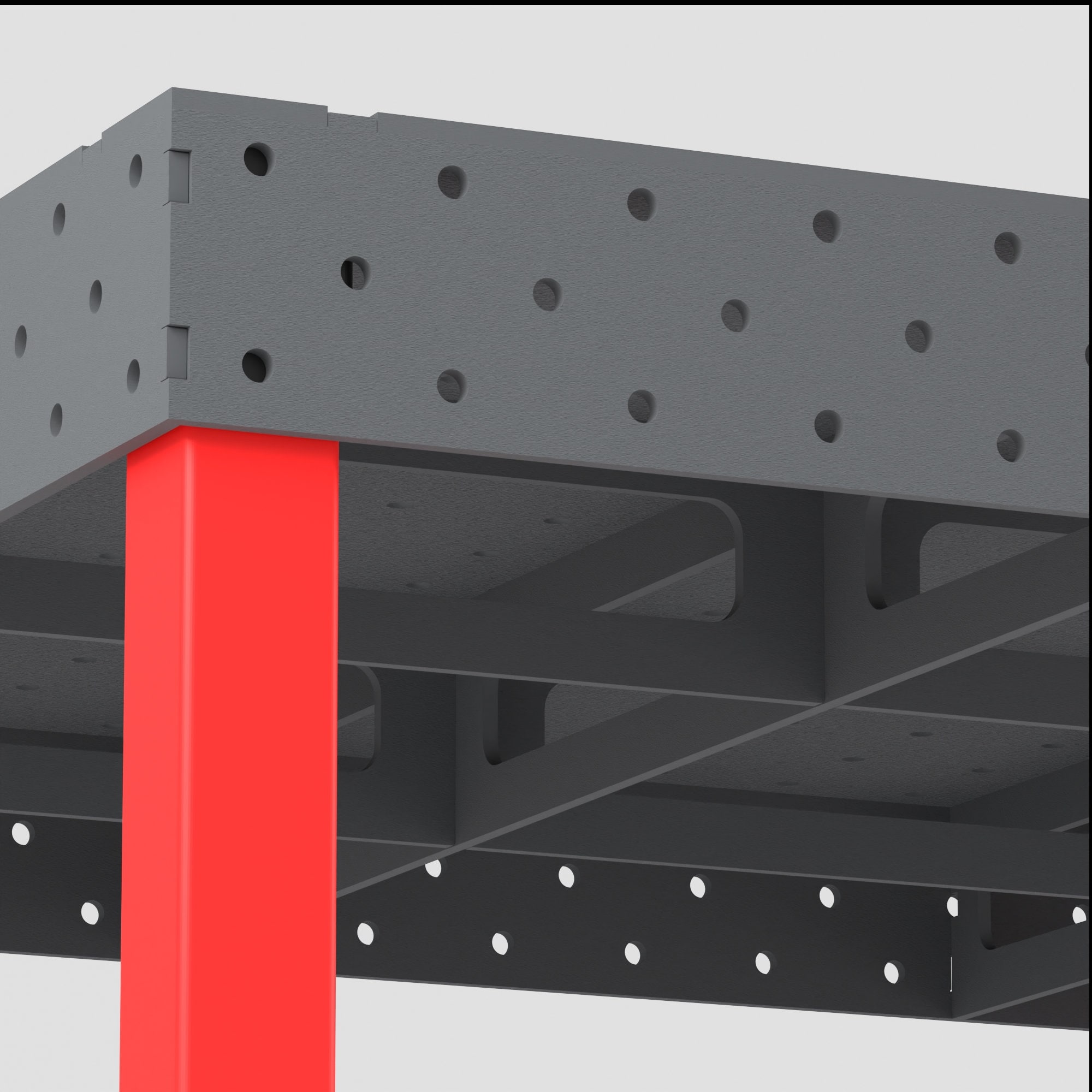 DIY Welding Table DXF Files 3x1.5m D16 10mm Thickness - Etsy