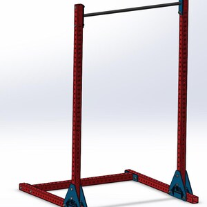 Freestanding Power Rack Blueprints - "micro Challenge Lite" - Etsy Canada