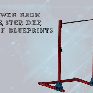 Freestanding Power Rack Blueprints - "micro Challenge Lite" - Etsy