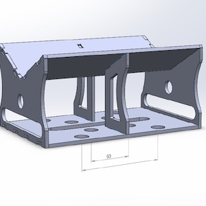 Pipe Prism Support DXF CNC PDF - Welding Table 16mm System, V-block ...