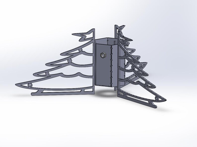 Christmas Tree Stand DXF Files, CNC Laser Cut Plans - Etsy