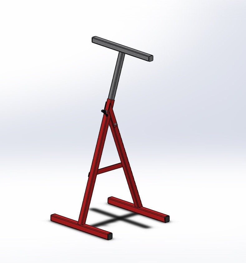 Diy Plans Light, Foldable, Adjustable Workshop Trestle for a Welder ...