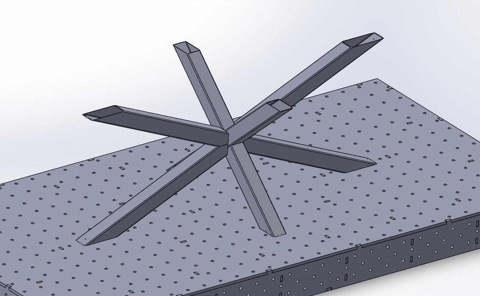 Blueprints IGS & STEP Files for Making Loft Style Table Legs Welding ...
