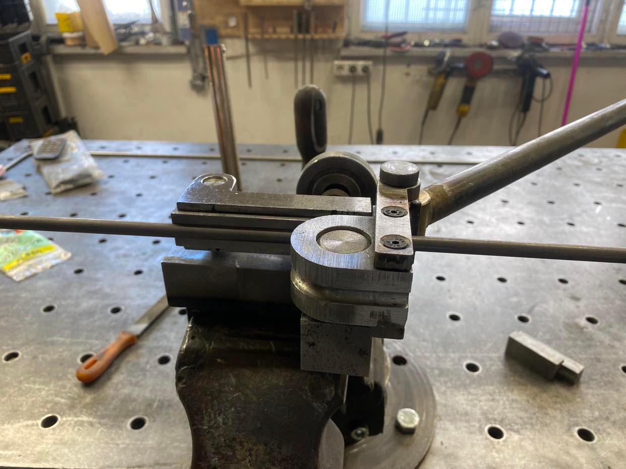 Mandrel Tube Bender for Small Diameter Tube 8mm Metric Plans Dxf Files ...