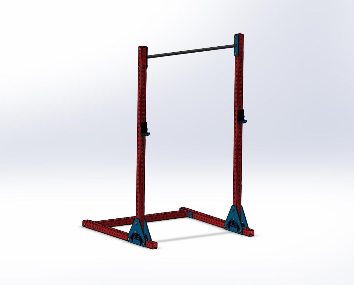 Freestanding Power Rack Blueprints micro Challenge Lite - Etsy Canada