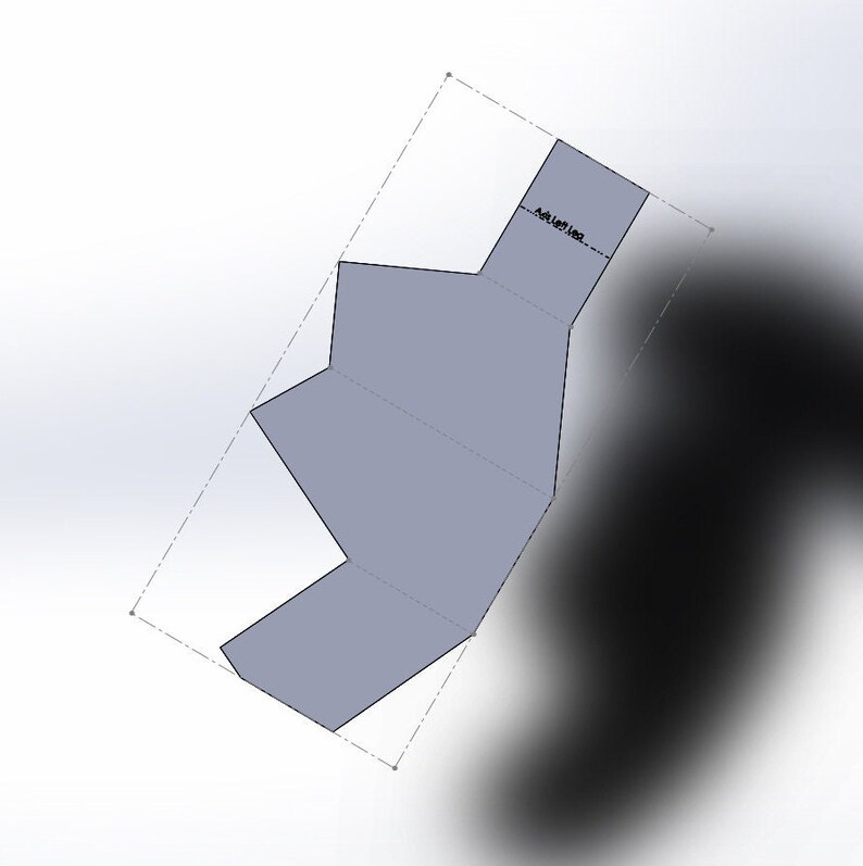 Spider Loft Table Legs Assembly Template Blueprints DXF Files, Modern ...