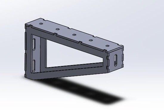 Welding Table Extension Square 90 Degree 500 X 100 X 8mm DXF Laser or ...