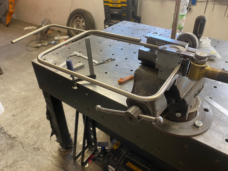 Mandrel Tube Bender for Small Diameter Tube 8mm Metric Plans Dxf Files ...