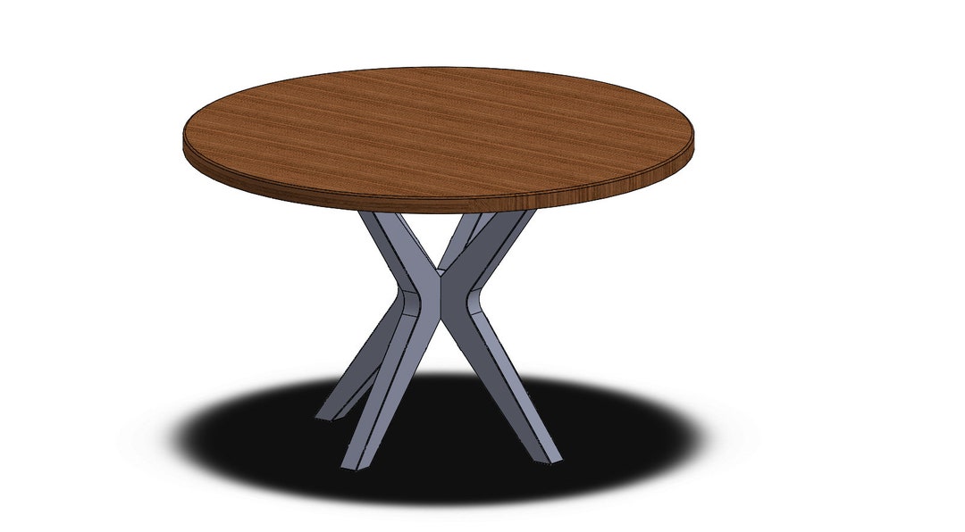 DXF Files for Cutting and Making Table Legs From2mm Sheet Metal - Etsy