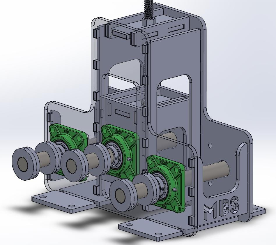 Portable 3 Roll Bending Machine DXF Files for Laser Plasma Cutting ...
