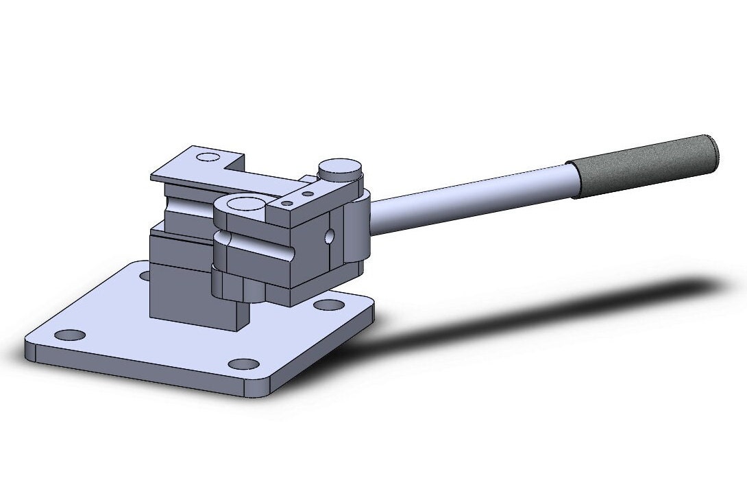 Mandrel Tube Bender DXF CNC PDF Metric Plans - Precise 8mm Pipe Bending ...