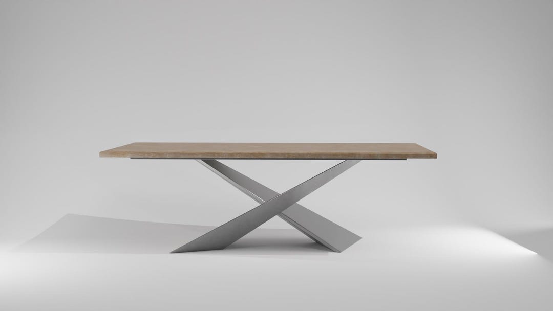 Plasma CNC DXF Files for Cutting and Making Table Legs From 3mm Sheet ...