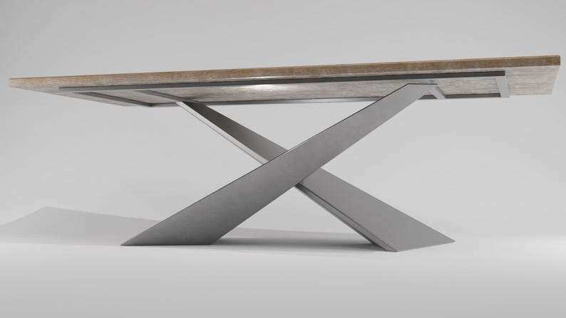 Plasma CNC DXF Files for Cutting and Making Table Legs From 3mm Sheet ...