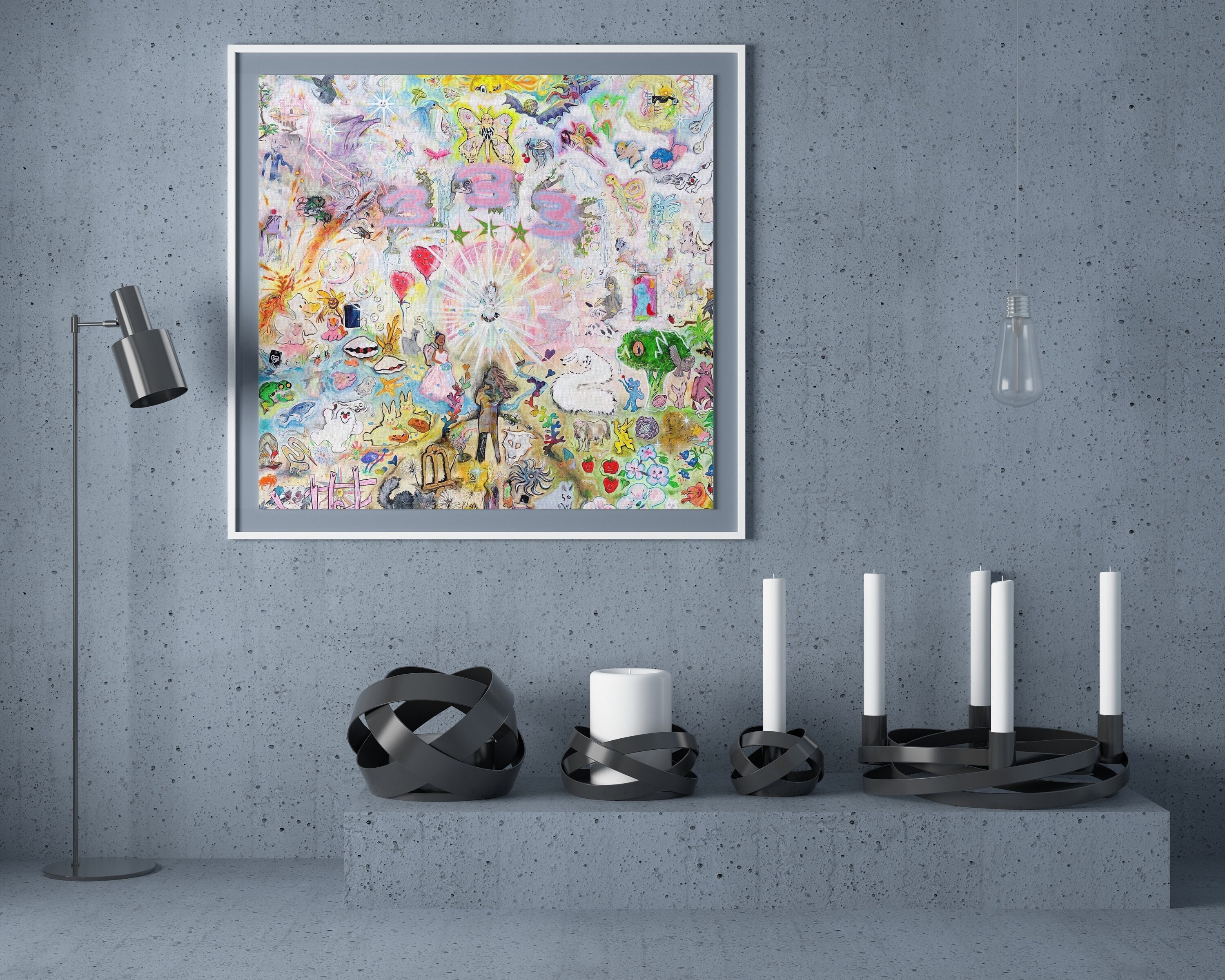 333 by Bladee Posters and Art Prints | 333 by Bladee Print - Etsy