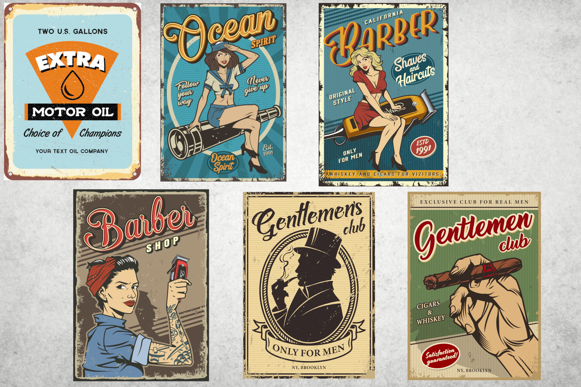 90s Vintage Posters Collection - Etsy