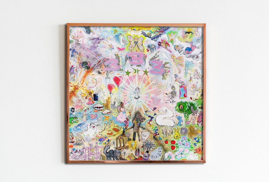 333 by Bladee Posters and Art Prints | 333 by Bladee Print - Etsy