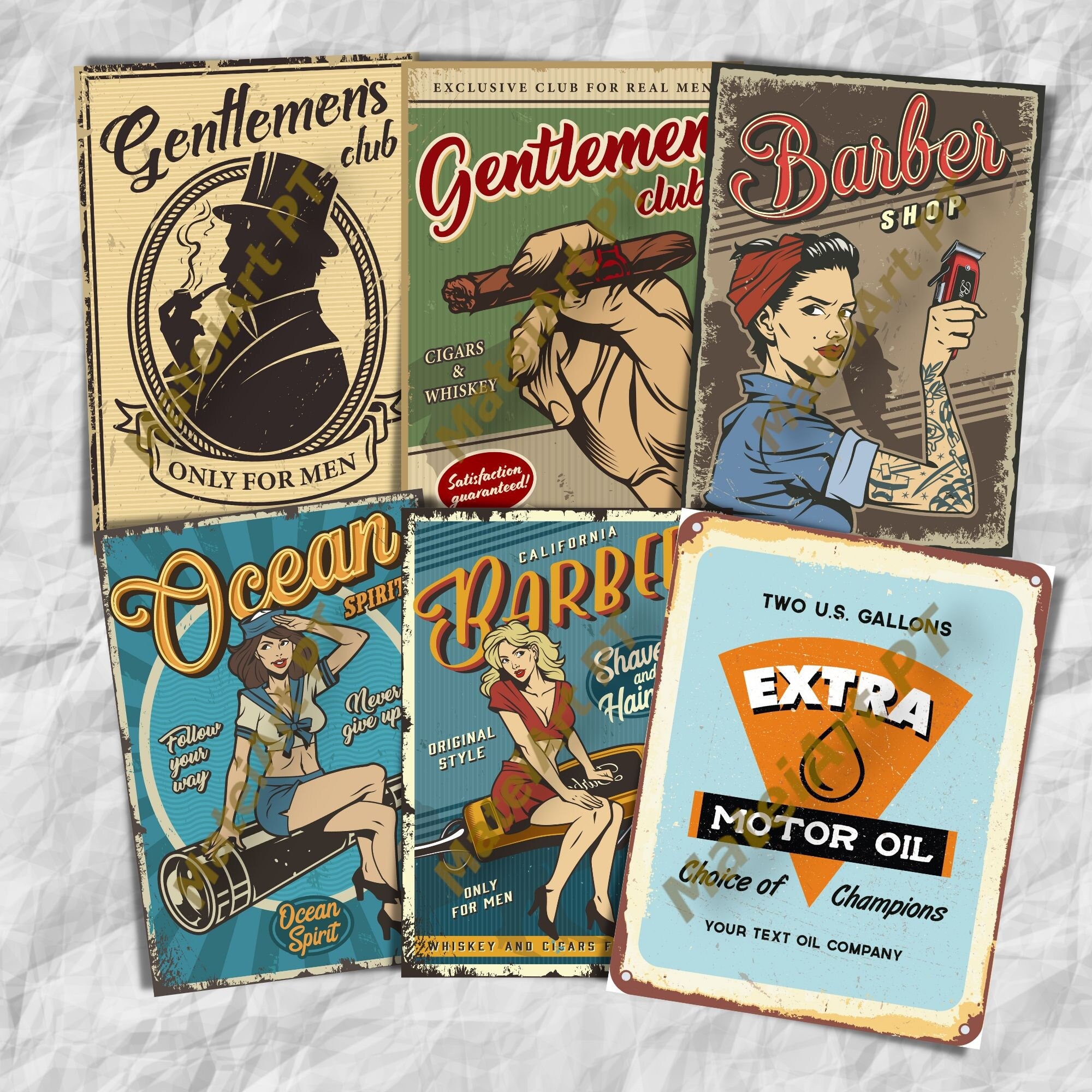 90s Vintage Posters Collection - Etsy