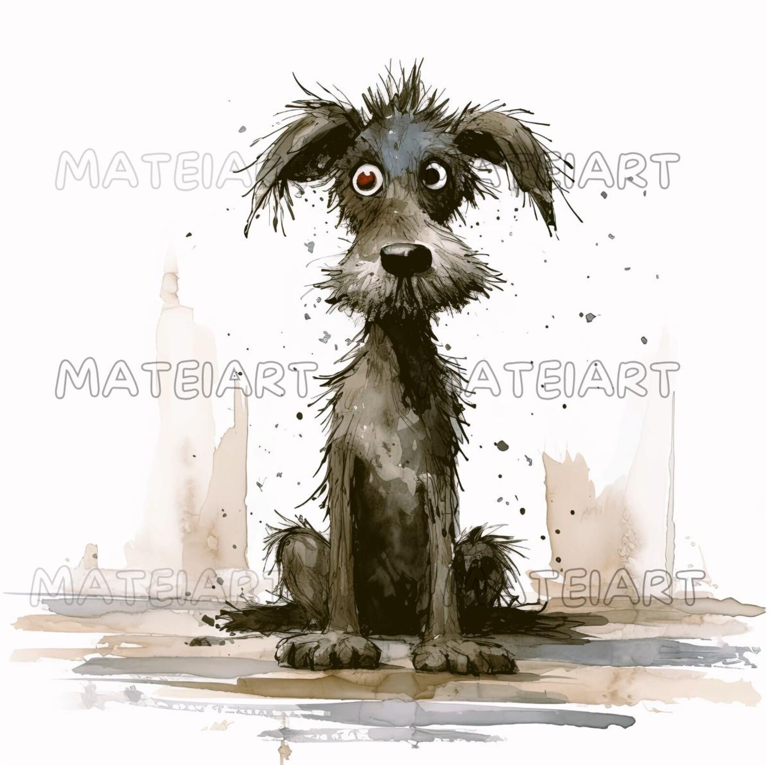 20 High Quality Designs of Playful Dogs Clip Art, 20 Jpgs - Digital ...