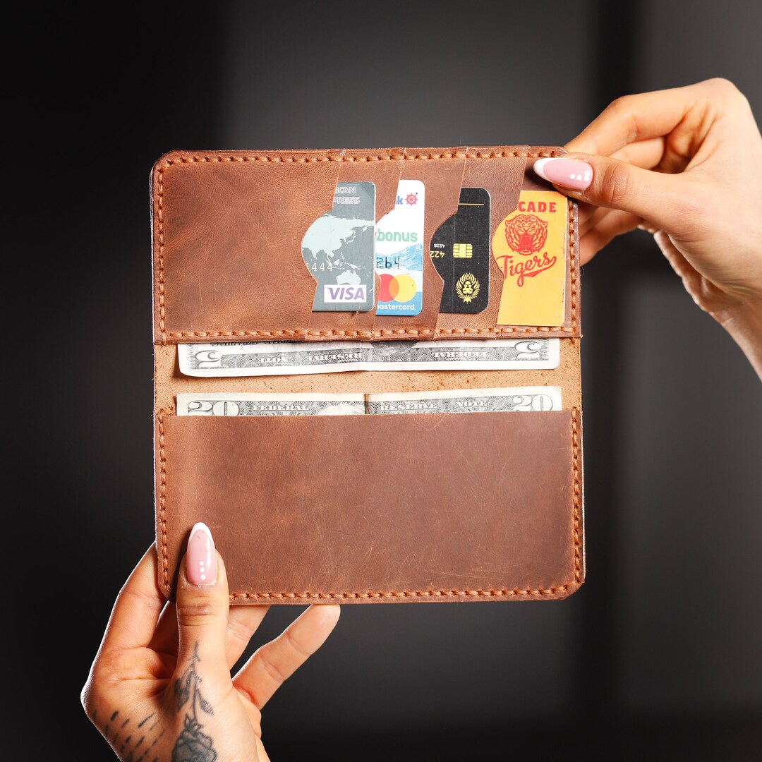 Womens Wallet Mens Wallet Handcrafted Wallet Leather Wallet Hand ...