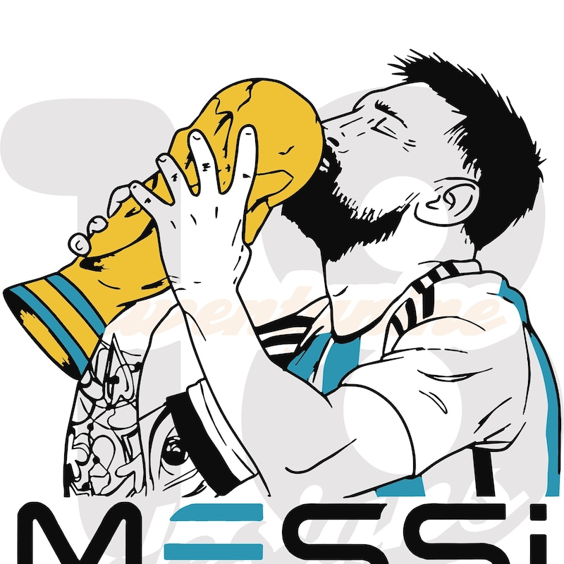 Messi Svg - Etsy