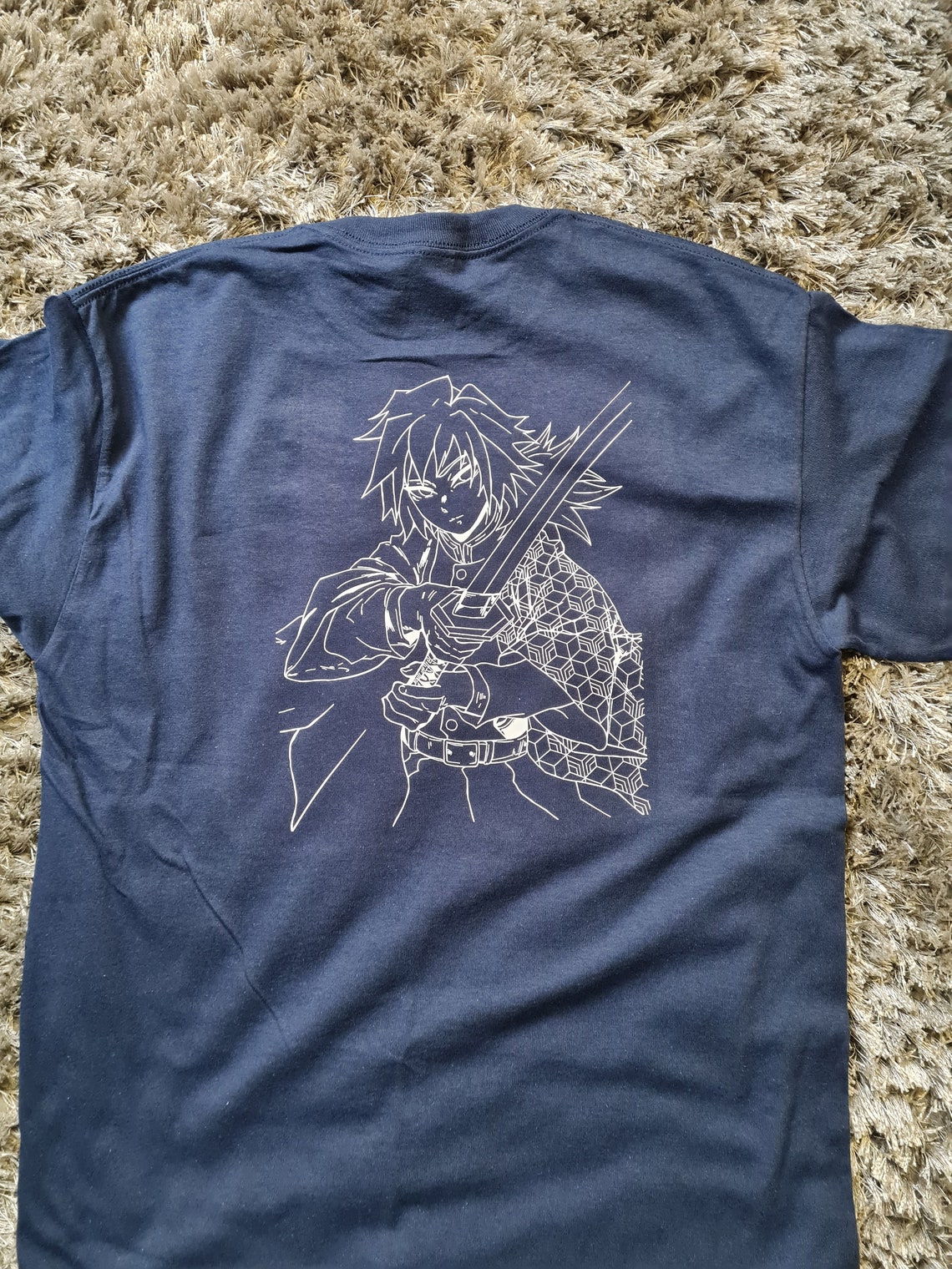 Demon Slayer Giyu Tomioka SVG, PNG, & JPEG Files, T-shirt Design ...