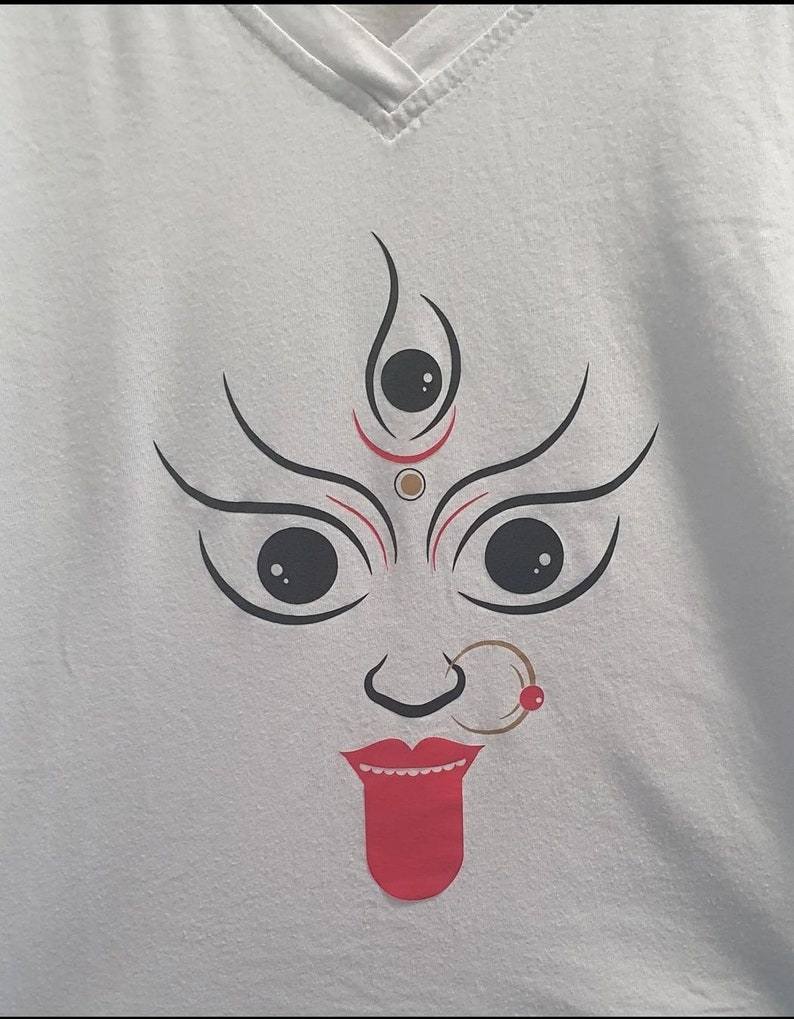 Kali Ma Hindu Goddess Deity Art (svg, Dfx, Pdf, Png Cut Files for ...