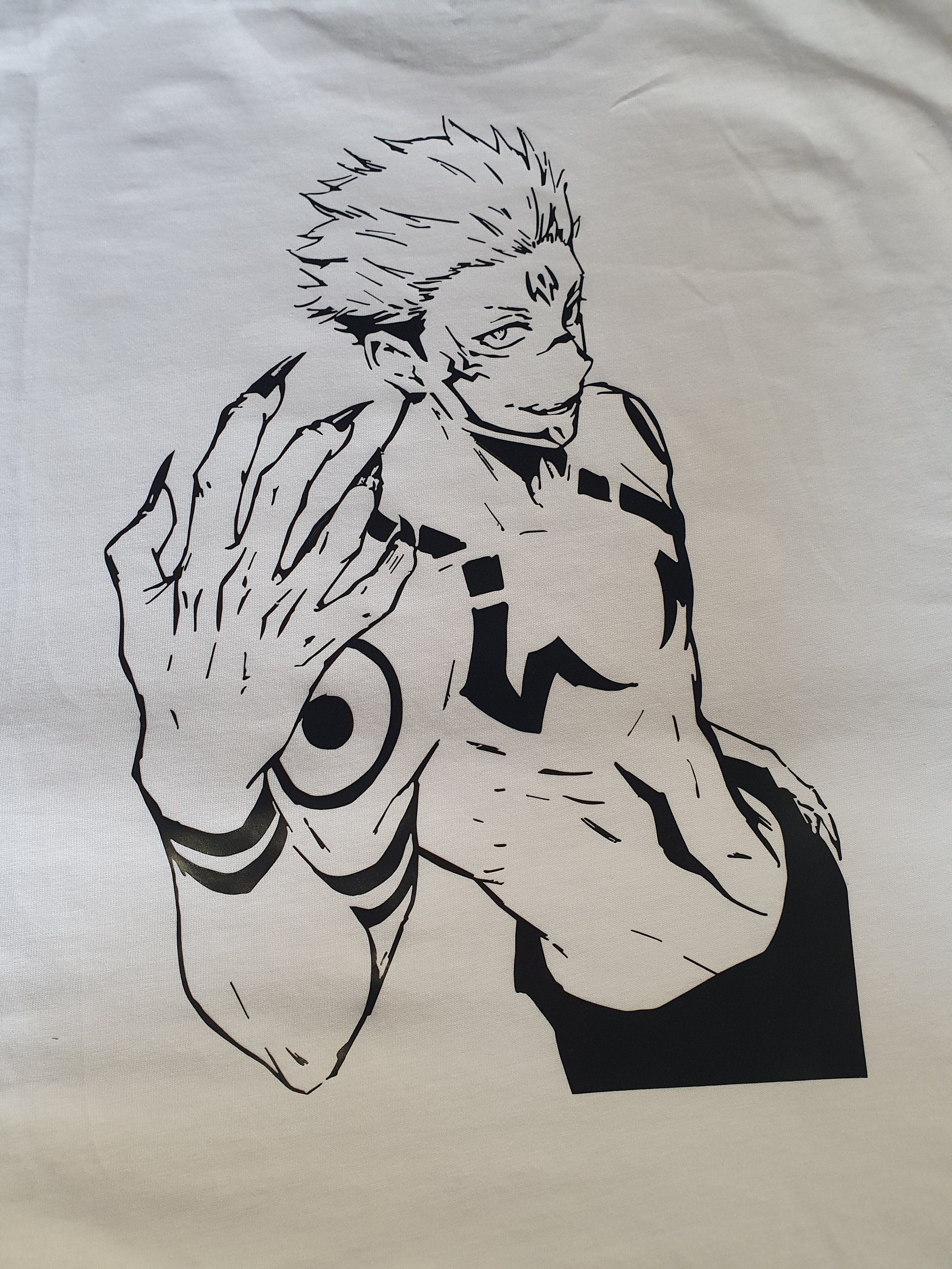 Sukuna SVG, PNG, PDF & Dxf Files, T-shirt Design, Digital Prints ...