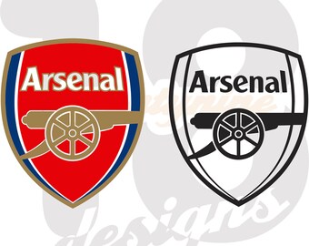 Arsenal Soccer Svg - Etsy UK