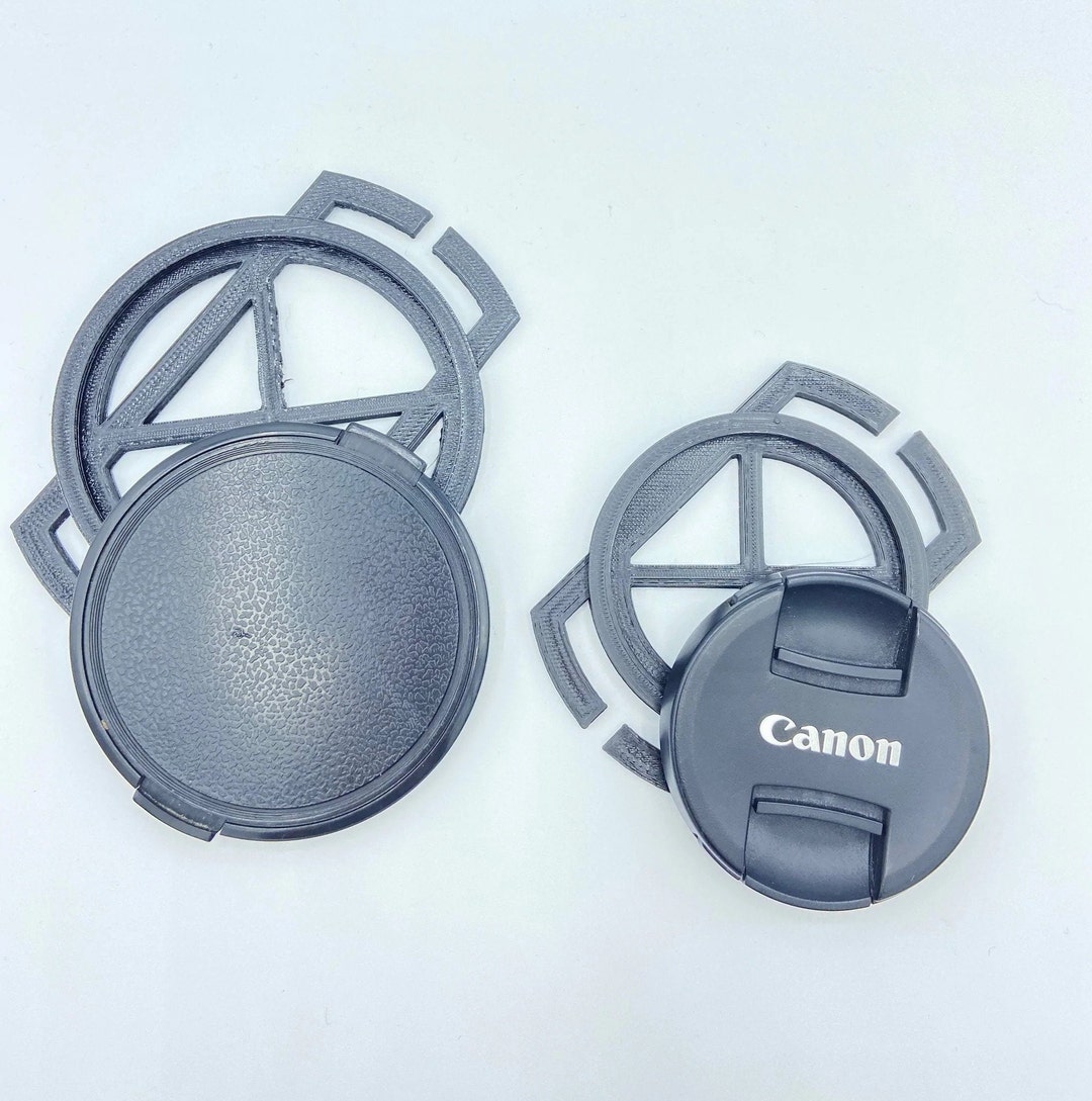 Lens Cap Holder/holster STL & SCAD Files Many Different Sizes and ...