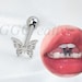 Minimalist Star Lip Ring, Sweet Lip Ring, Star Lip Piercing, Punk Style ...