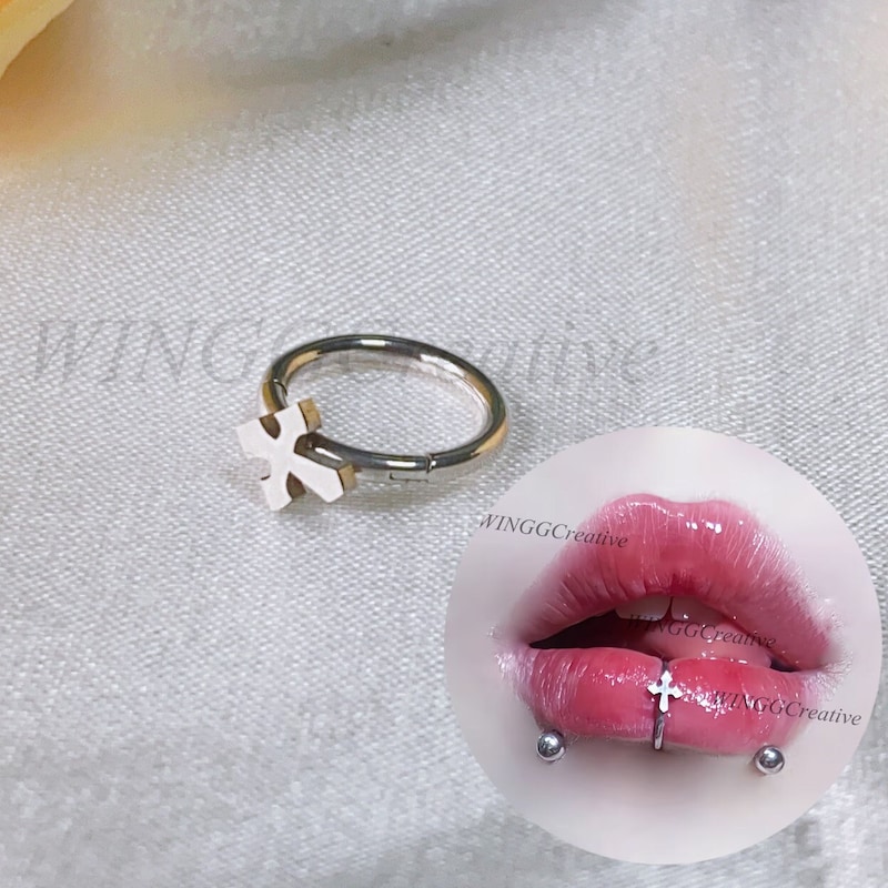 Lip Ring - Etsy
