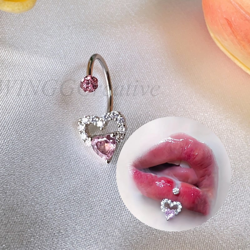 Heart Nose Chain - Etsy