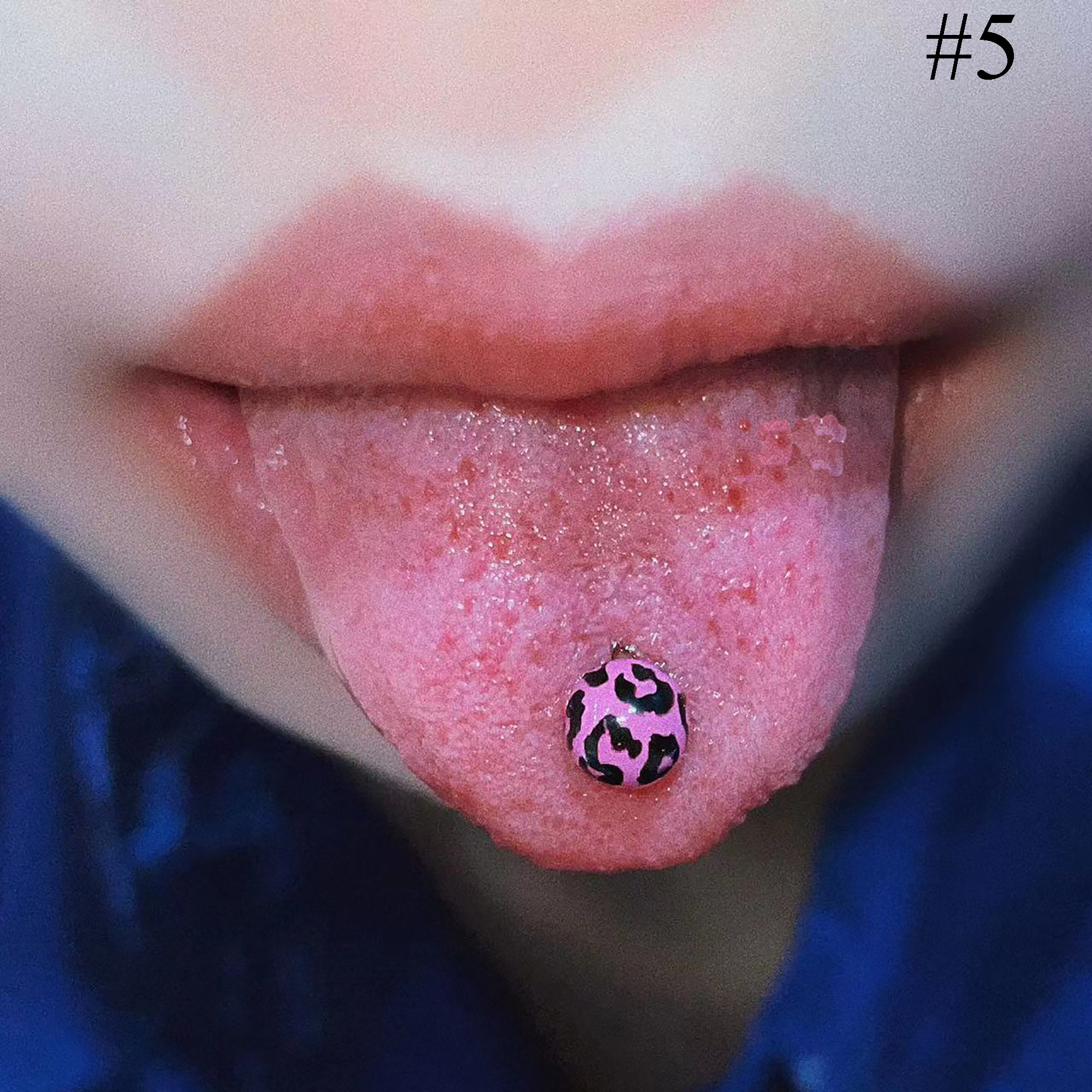 Surface Tongue Piercing