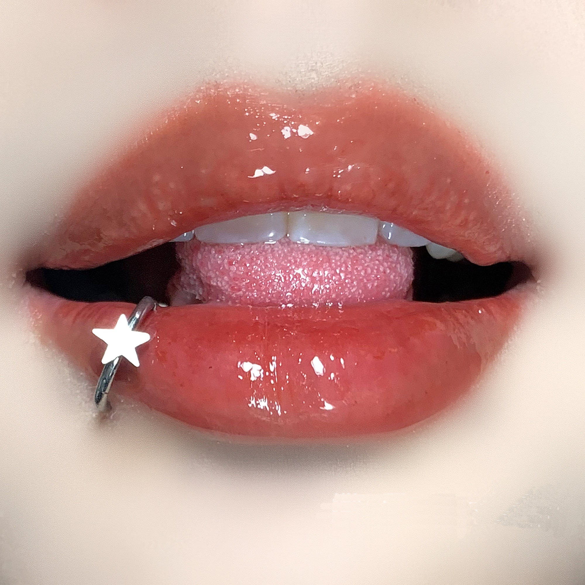 Side Lip Piercing Tumblr