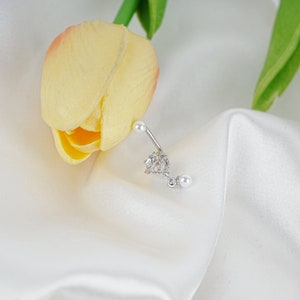 Shiny Planet Chain Lip Ring, Sweet Preal Lip Ring, Punk Stud Piercings ...